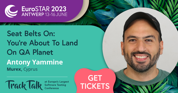 You're About To Land On QA Planet | Antony Yammine | EuroSTAR